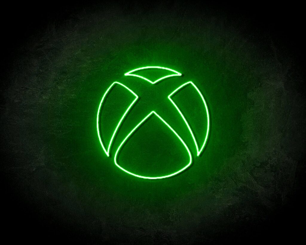 LED Neon Sign Xbox Logo - The Neon Company - SE