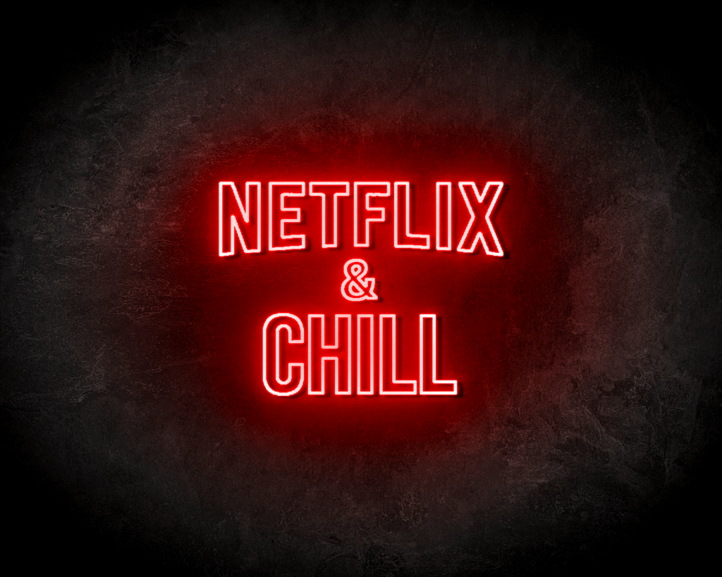 LED Neon Sign Netflix & Chill - The Neon Company - SE